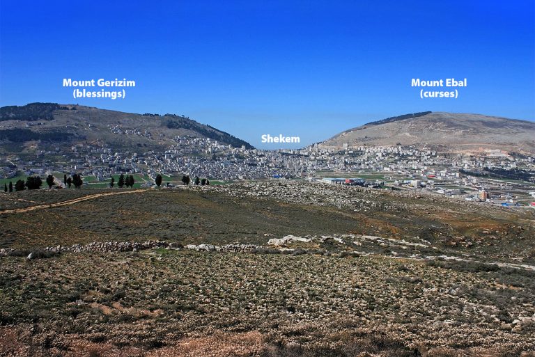 Mounts Gerizim and Ebal: An Object Lesson of Blessings, Cursings, and ...